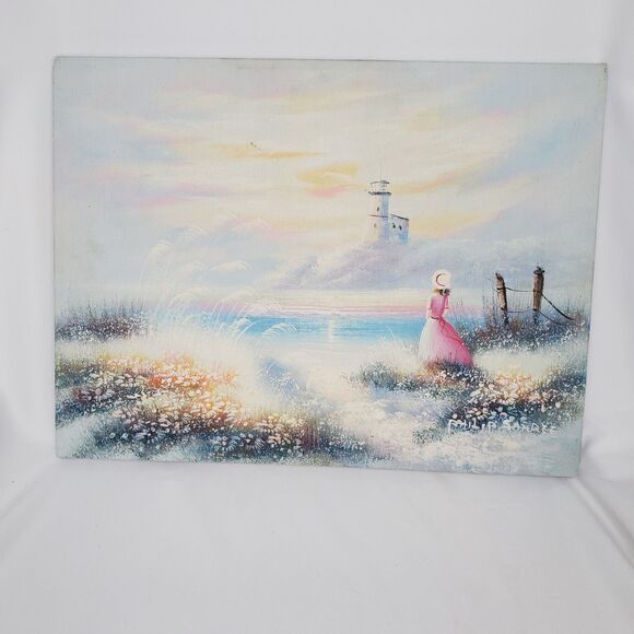 Art | Philip Sandee Oil On Canvas 8x1 Painting | Poshmark